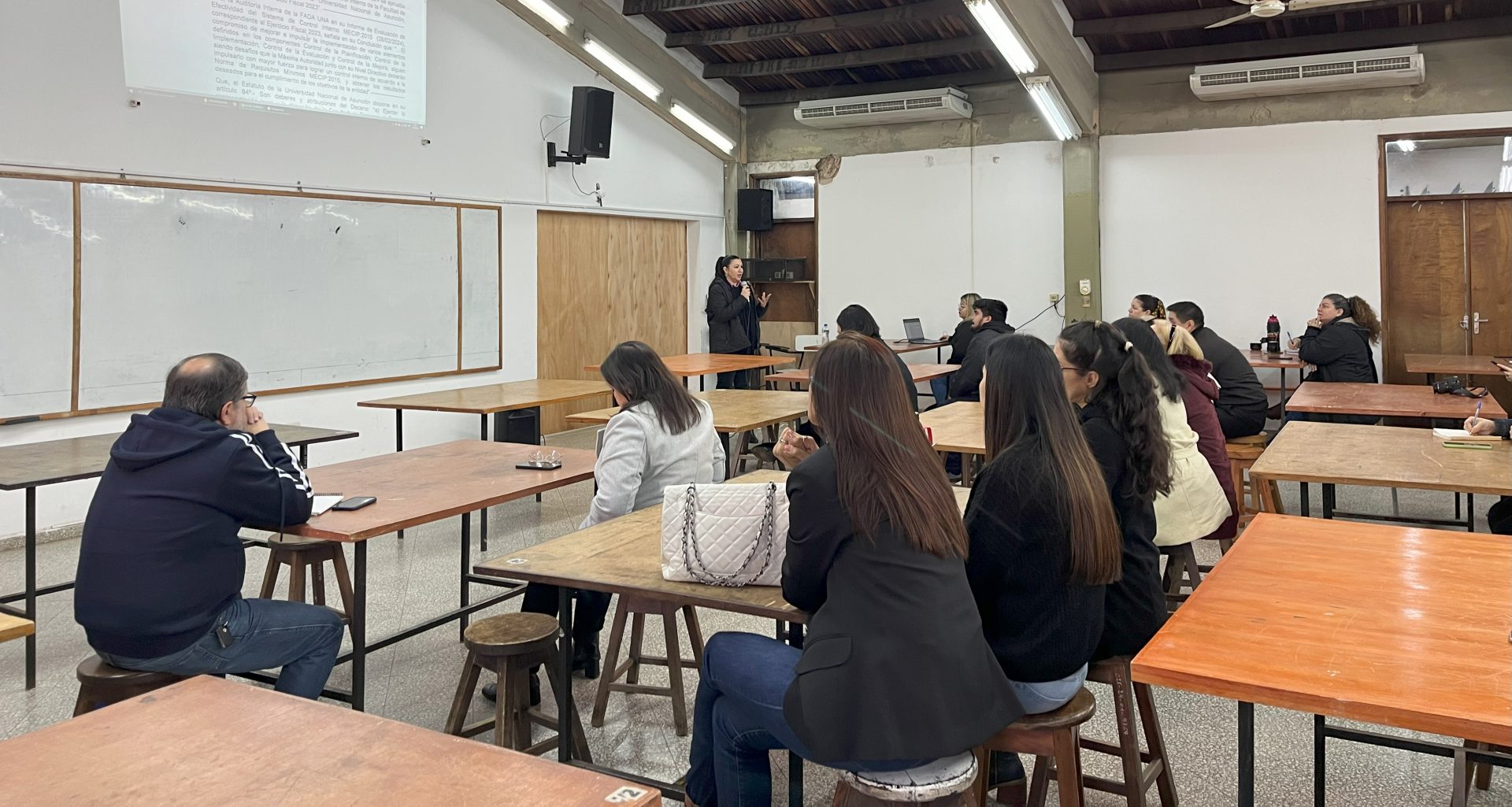 Socialización del nuevo organigrama institucional de la FADA – FADA\UNA